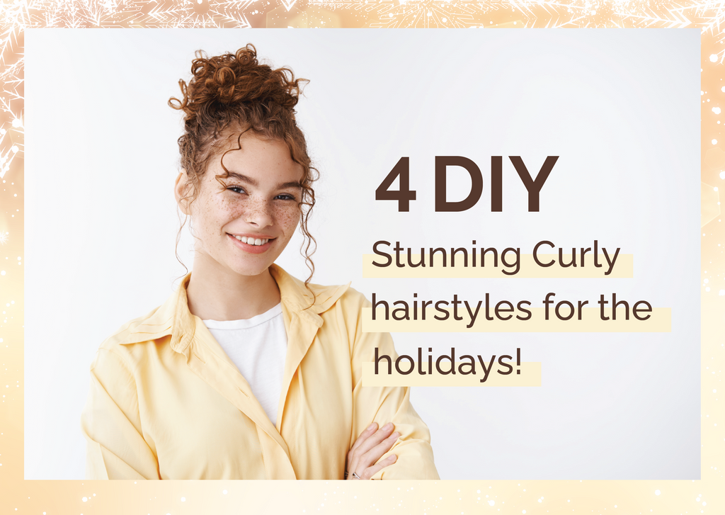 4 DIY stunning curly hairstyles for the holidays – Curl Keeper